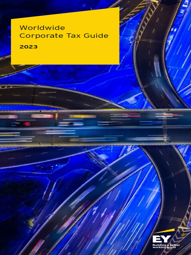 Ey Corporate Tax Book Sept 2023 | PDF | Corporate Tax | Taxes