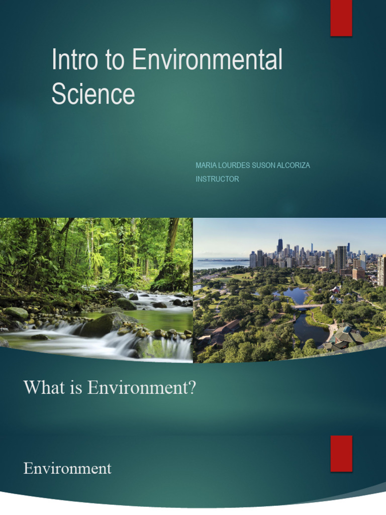 Intro To Environmental Science | PDF | Science | Natural Environment