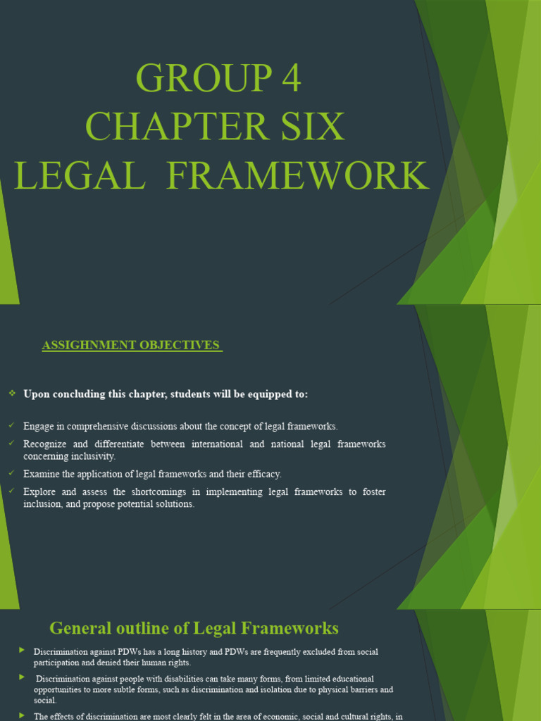 Legal Frameworks for Inclusive Education | PDF | Disability | Inclusion ...