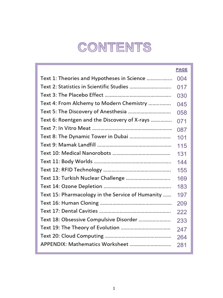 b2 Science Medicine Key | PDF | Hypothesis | Experiment