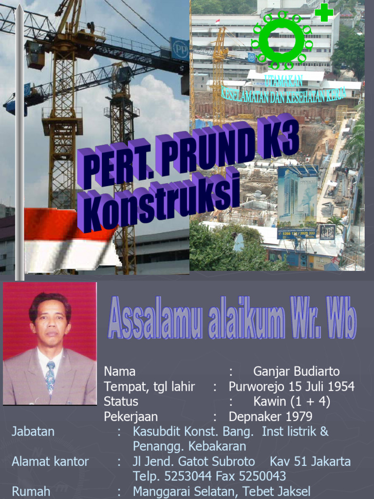 Per UU K3 KONST | PDF | Teknologi & Rekayasa