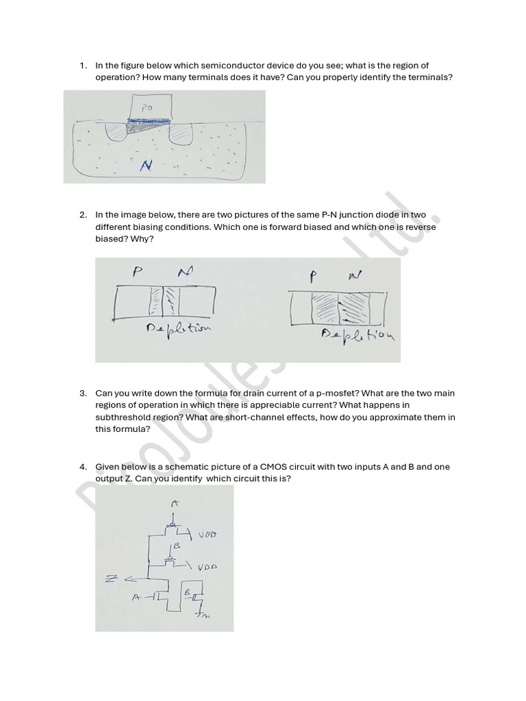 Circuit Design Interview Questions | PDF