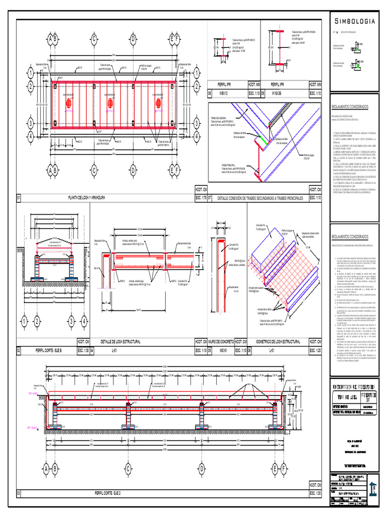 BASCULA SEMIFOSA 22-Losa | PDF | Tornillo | Ingeniería