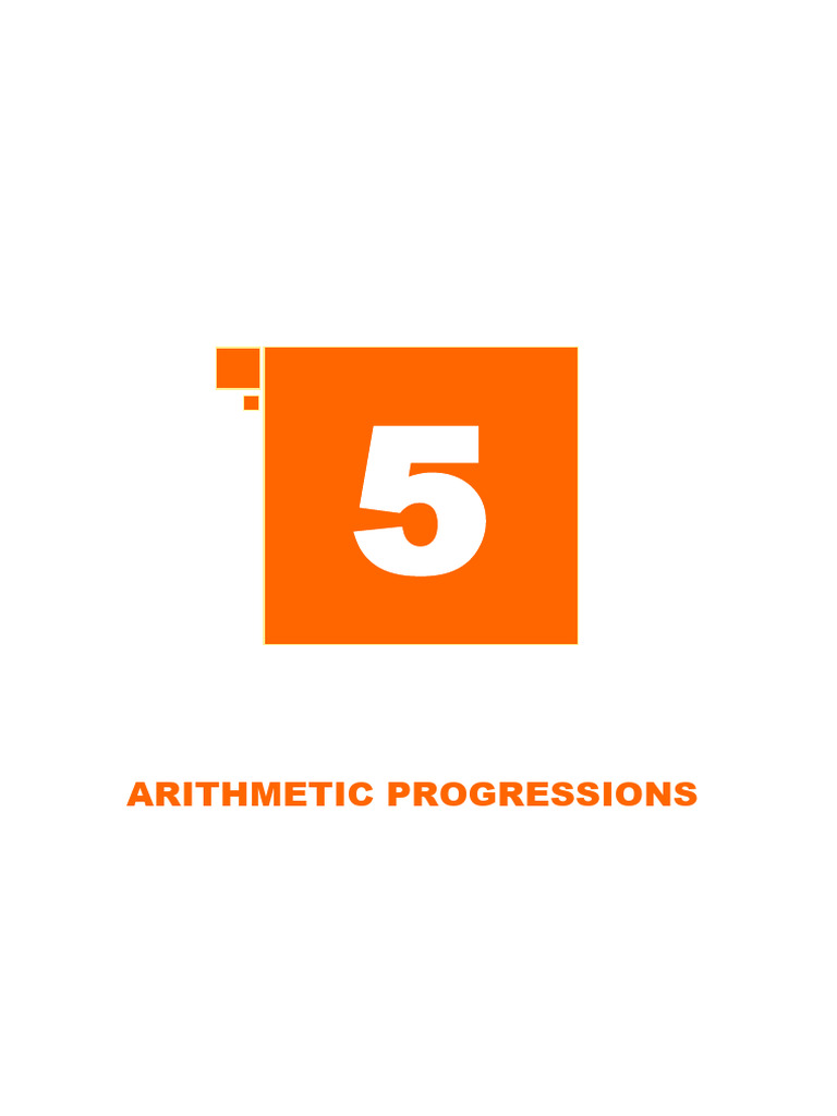 Arithmetic Progressions (1) | PDF | Mathematics | Arithmetic