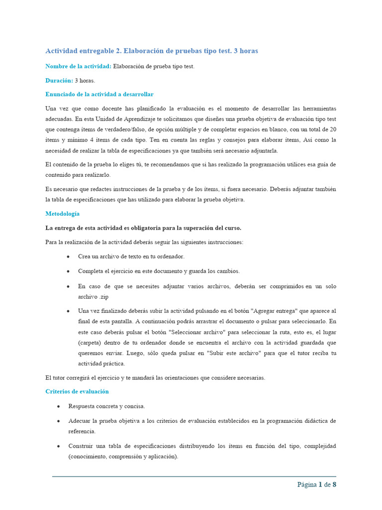 Act 2 Modulo 3 | PDF | Evaluación | Trabajo Social