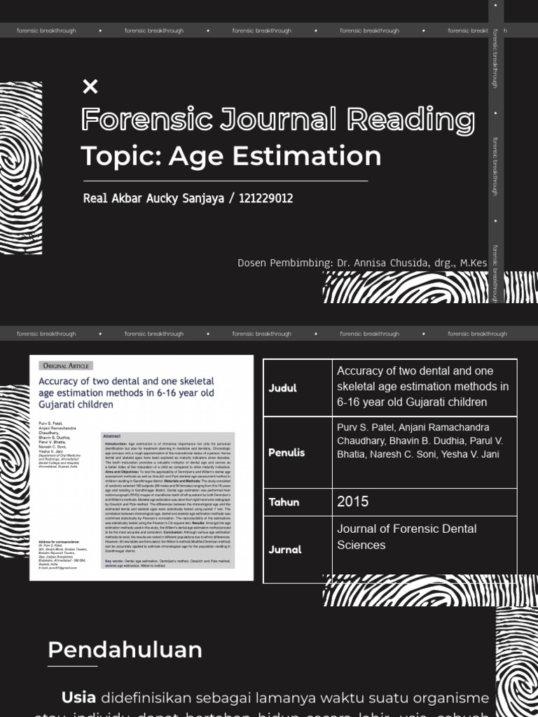 Journal Reading - Forensik | PDF