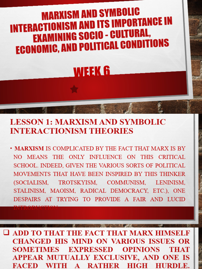 Marxism and Symbolic | PDF | Reinforcement | Marxism