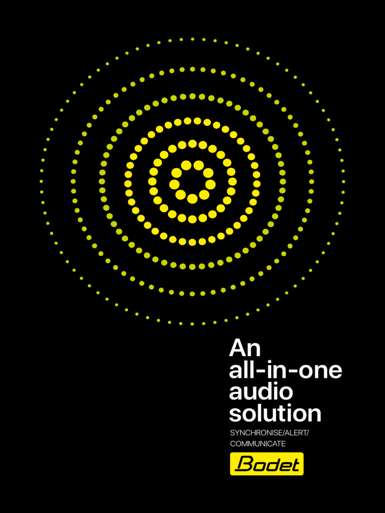 Bodet Audio Systems: Synchronize & Alert | PDF | Smartphone | Computer ...