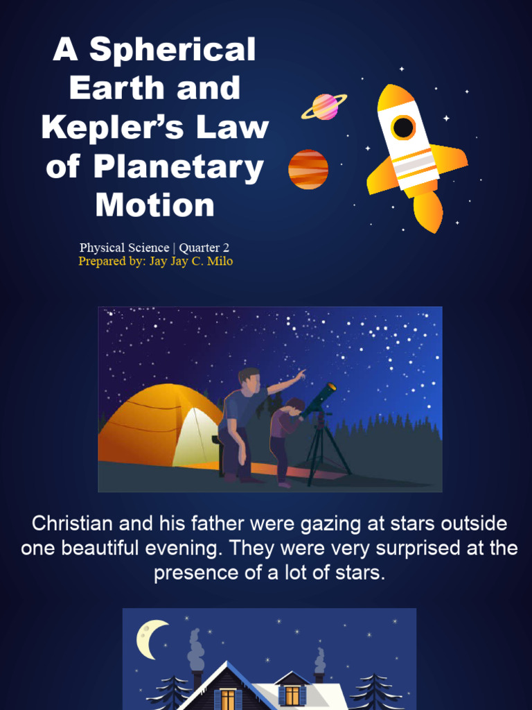 A Spherical Earth and Keplers Law of Planetary Motion | PDF | Planets ...