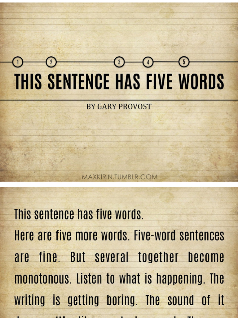 Sentence Length | PDF