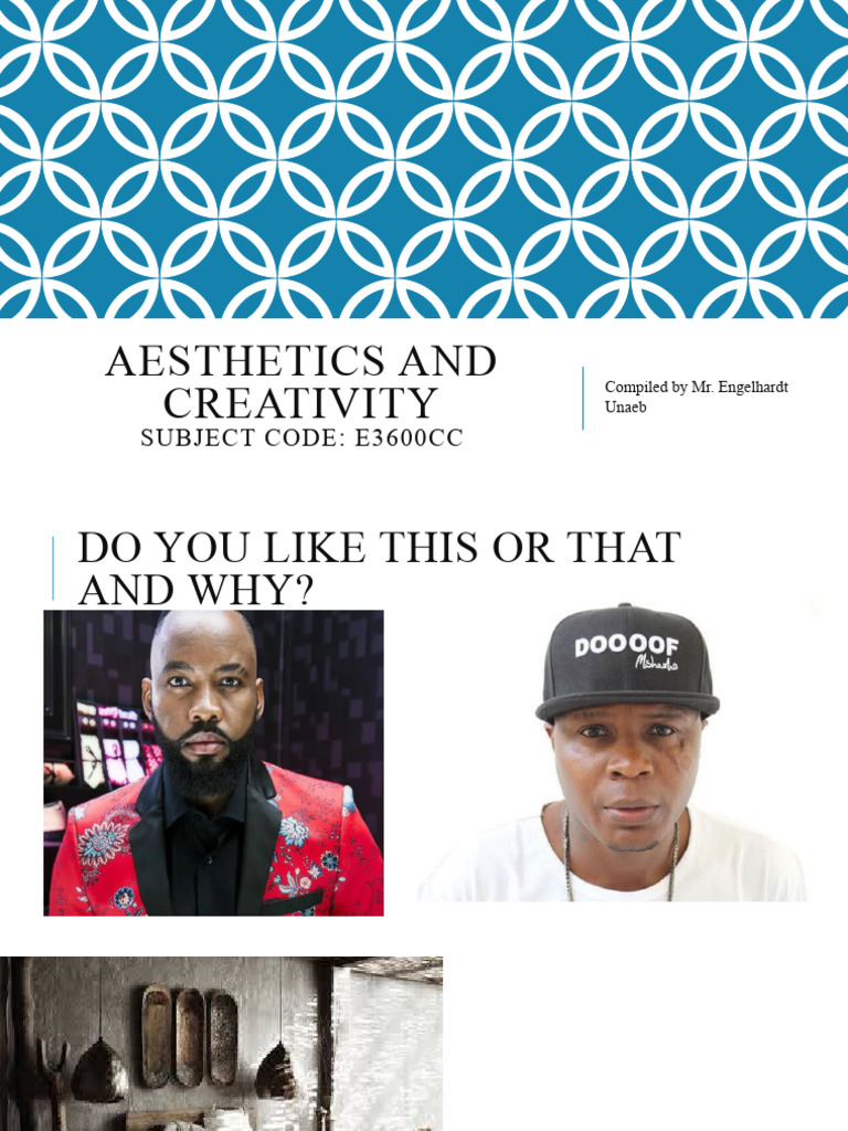 1aesthetics and Creativity Presentation | PDF | Aesthetics | Creativity