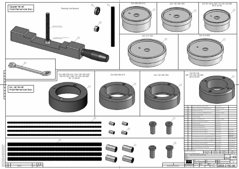 TI Tools - Lip Seal - Main Shaft Bushing Tool 2908-0150-80 | Download ...