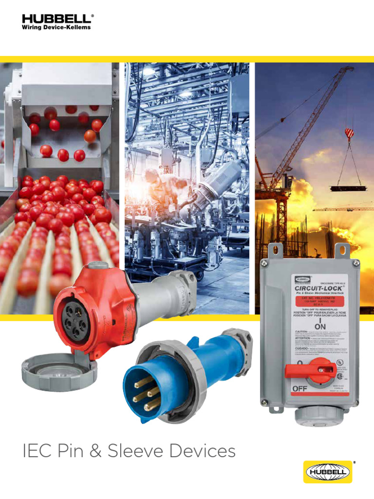 IEC Pin & Sleeve Device Overview | PDF | Ac Power Plugs And Sockets ...