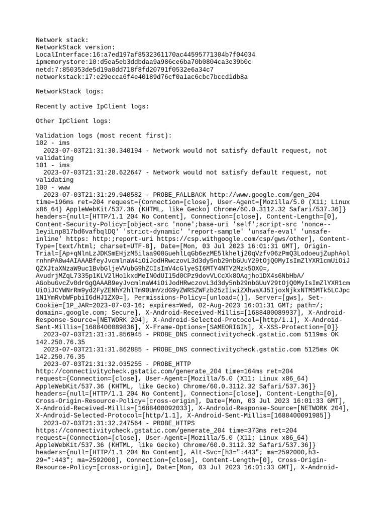 Dump-Networking-2023 0703 225513 Stop | PDF