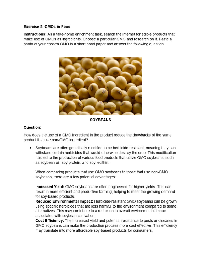 Exercise2 3 | PDF | Gene Therapy | Genetically Modified Organism