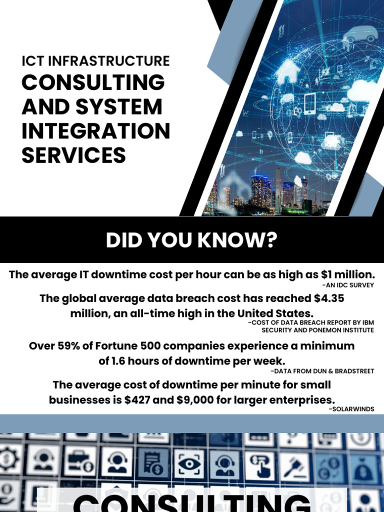 ICT Consulting and System Integration Services | PDF | Information And ...
