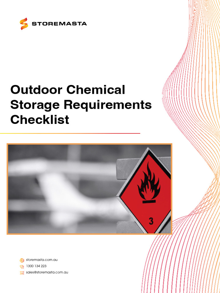 Checklist Chemicals | PDF | Dangerous Goods | Safety
