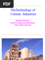 Wet Process Cement Manufacturing Guide | PDF | Cement | Combustion