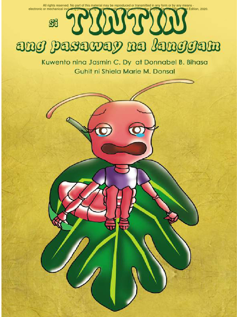 Si Tin Tin Ang Pasaway Na Langgam (Compressed) | PDF | Intellectual Works | Office Work