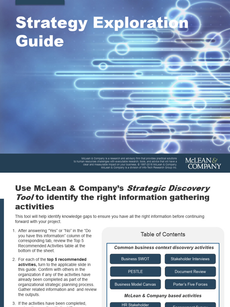 05 Strategy Exploration Guide | PDF | Cost Of Living | Swot Analysis