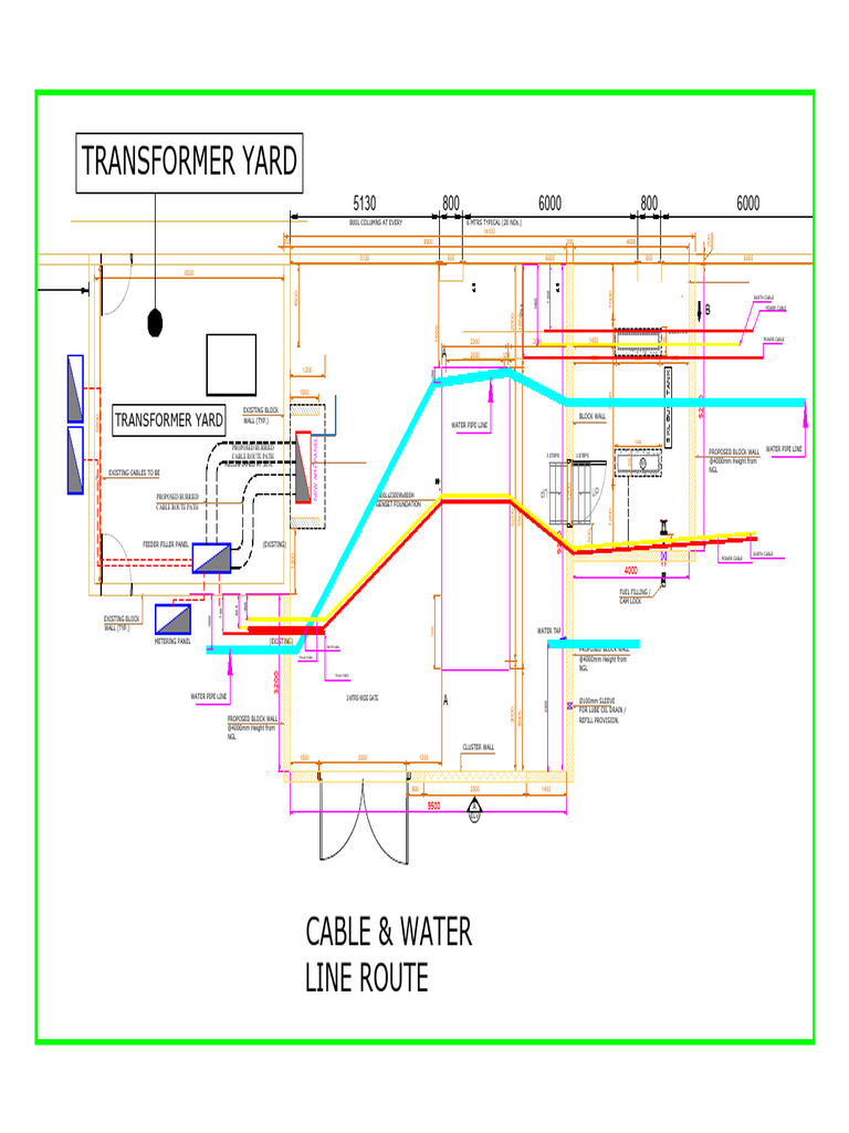 Industrial Electrical Layout Plan | PDF | Equipment | Manufactured Goods