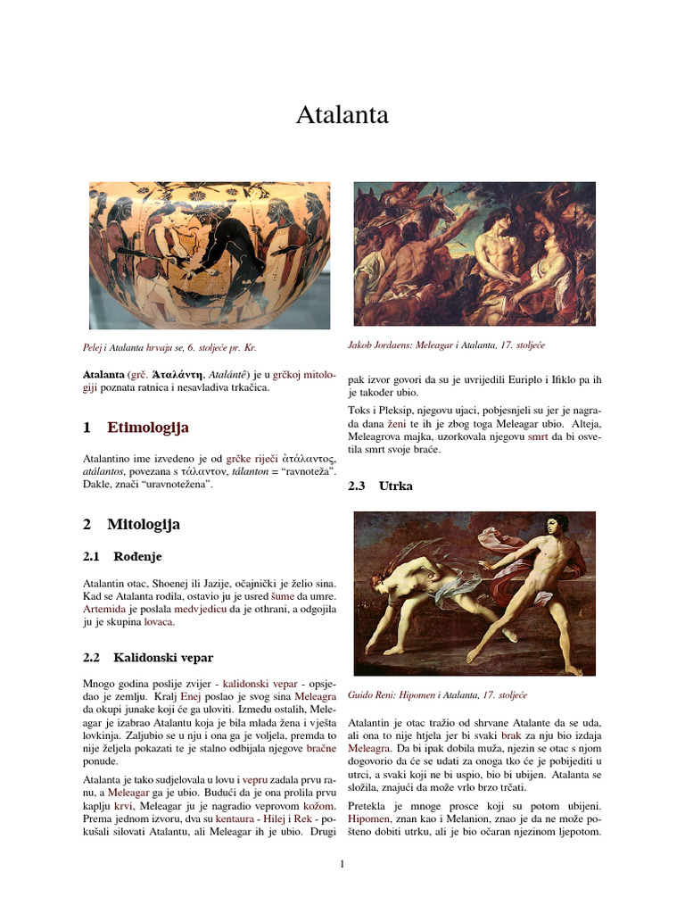 Atalanta | PDF