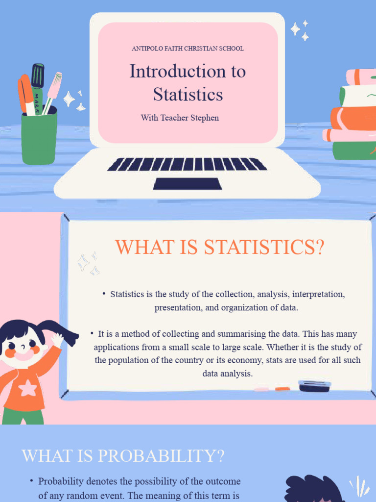 Introduction to Statistics | PDF | Expected Value | Probability ...