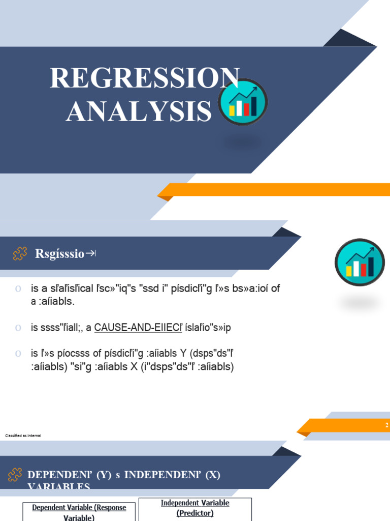 Stat 6 Regression Analysis | PDF | Regression Analysis | Dependent And Independent Variables