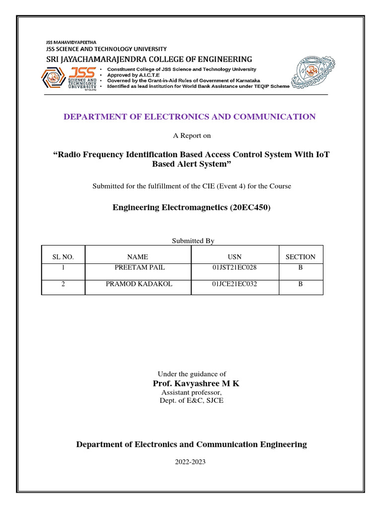 Access Control System | PDF | Computer Security | Security
