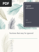 TAX228 - Capital Allowances - Recoupment 2025 | PDF | Tax Deduction | Taxes