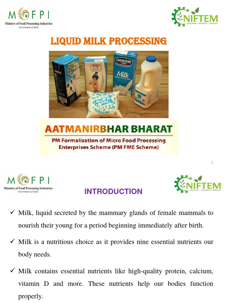 ppt_Liquid-Milk-Processing | PDF