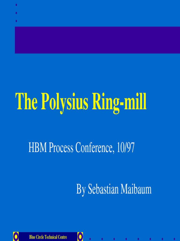 Ring Mill | PDF