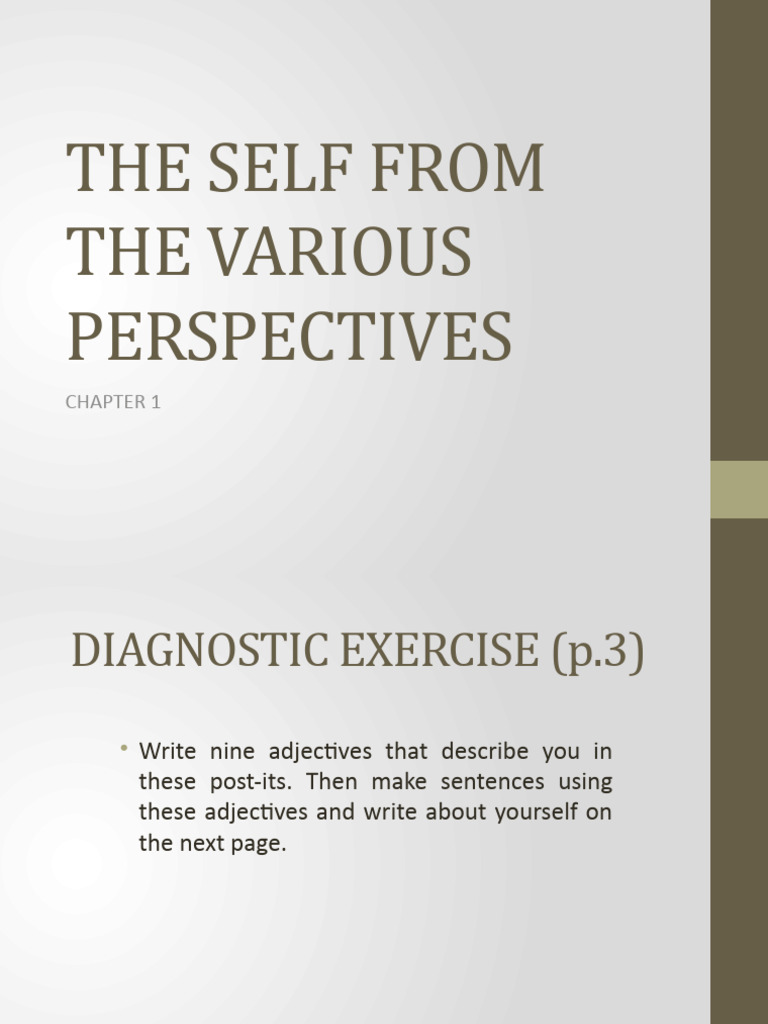 Philosophical Perspectives on Self | PDF | Id | Mind