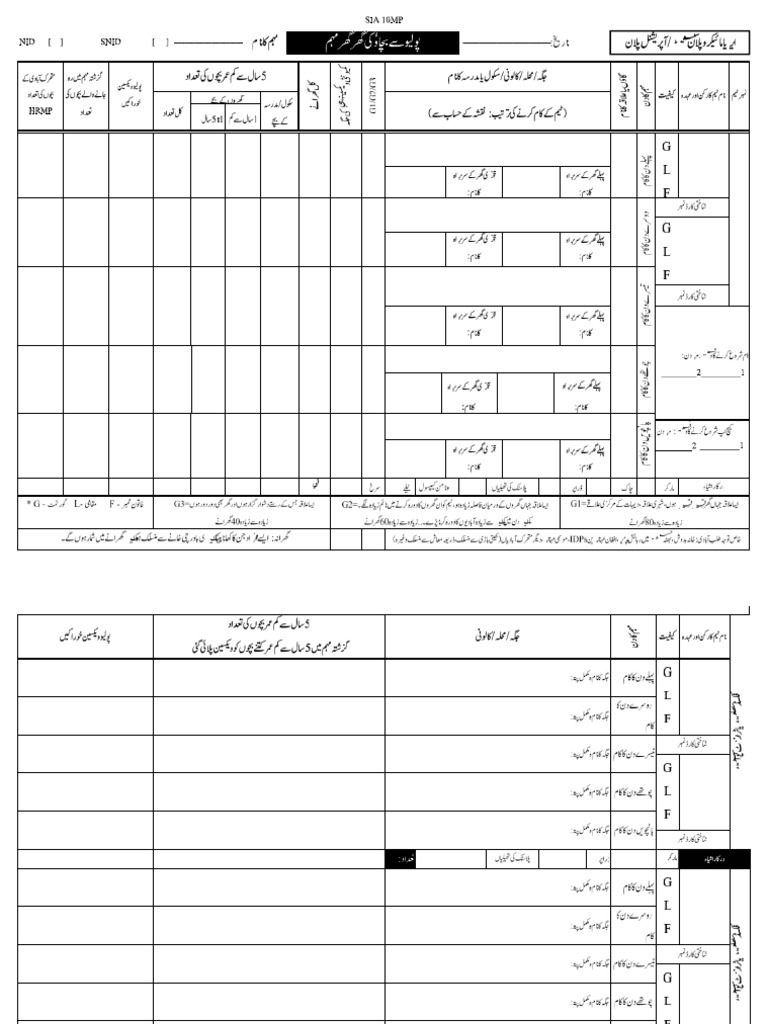 SMT Formats For Micro Planning | PDF