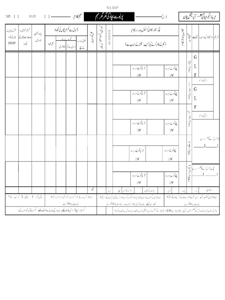 SMT Formats For Micro Planning | PDF