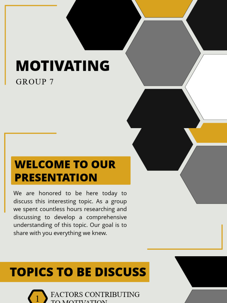 Es15 Group 7 Reporting | PDF | Motivational | Motivation