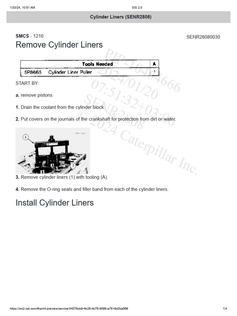 Cylinder Liners | PDF | Cylinder (Engine) | Engine Technology