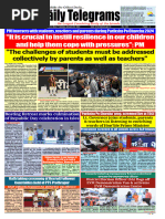 The Daily Telegrams 13 Oct | PDF | Public Services