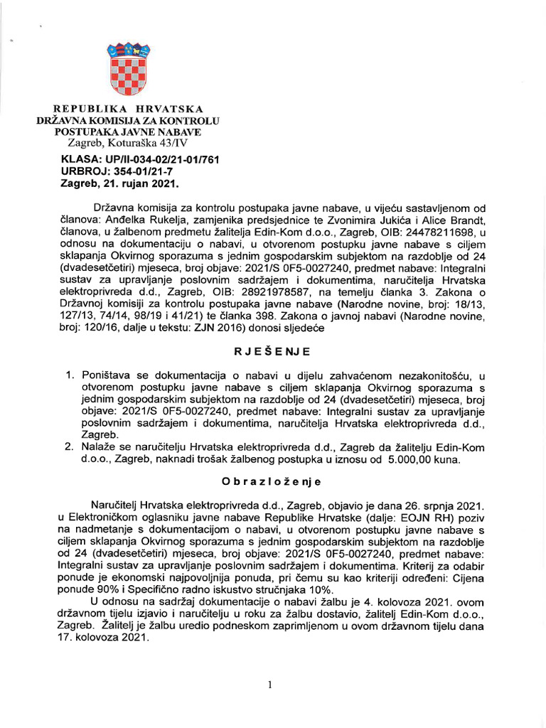 Izjava Ponuditelja Za Nuđenje I Prodaju | PDF