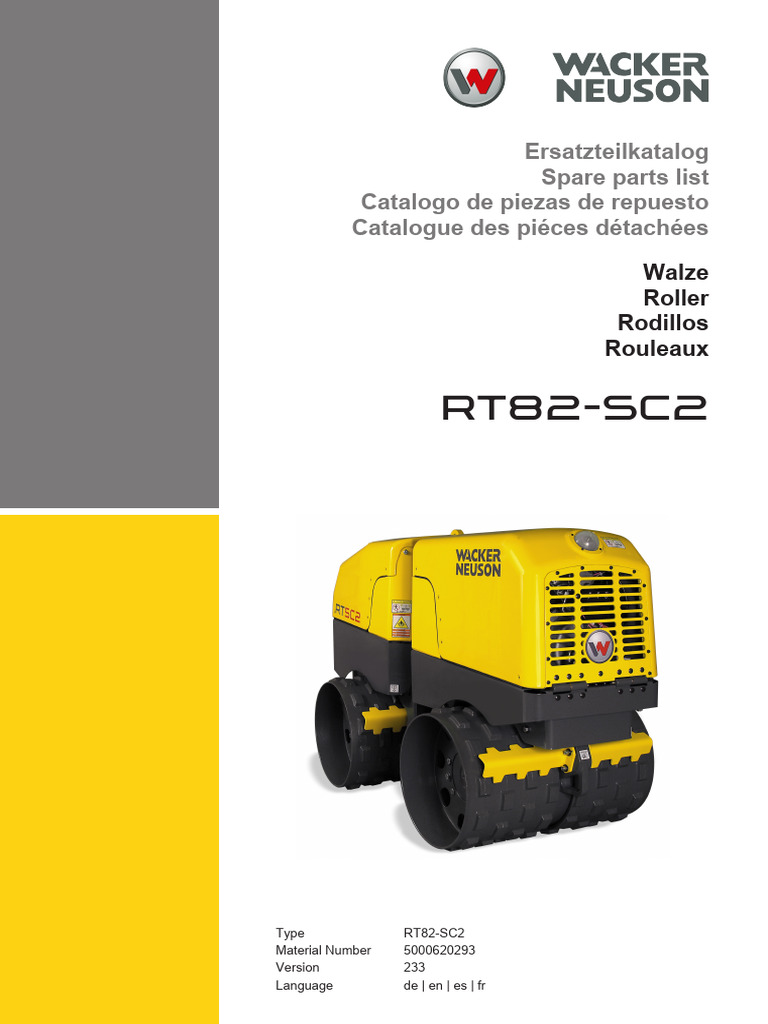 Wacker Neuson RT25 | PDF