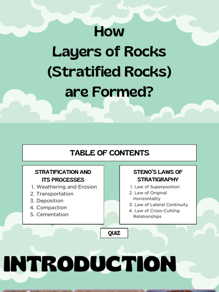 Geology: Rock Layer Formation | PDF | Stratigraphy | Sedimentary Rock