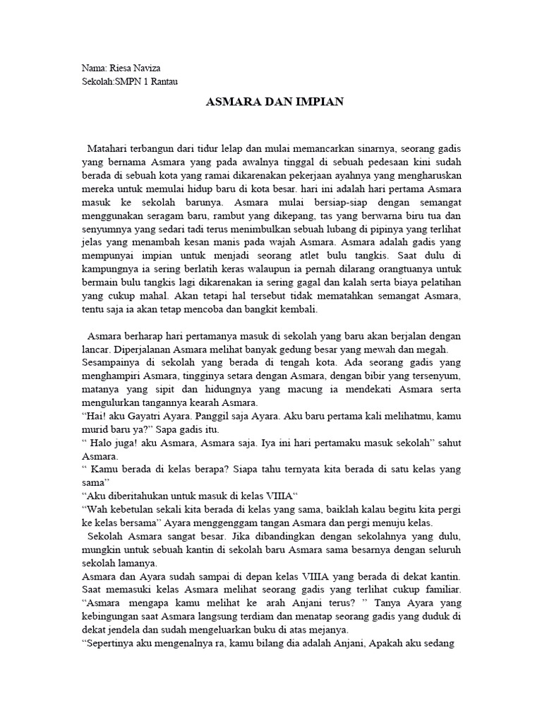 Asmara Dan Impian | PDF