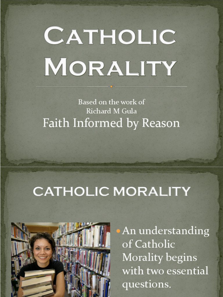 Catholic Morality | PDF