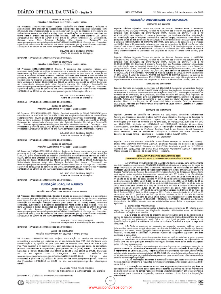 UFAM Professor | PDF