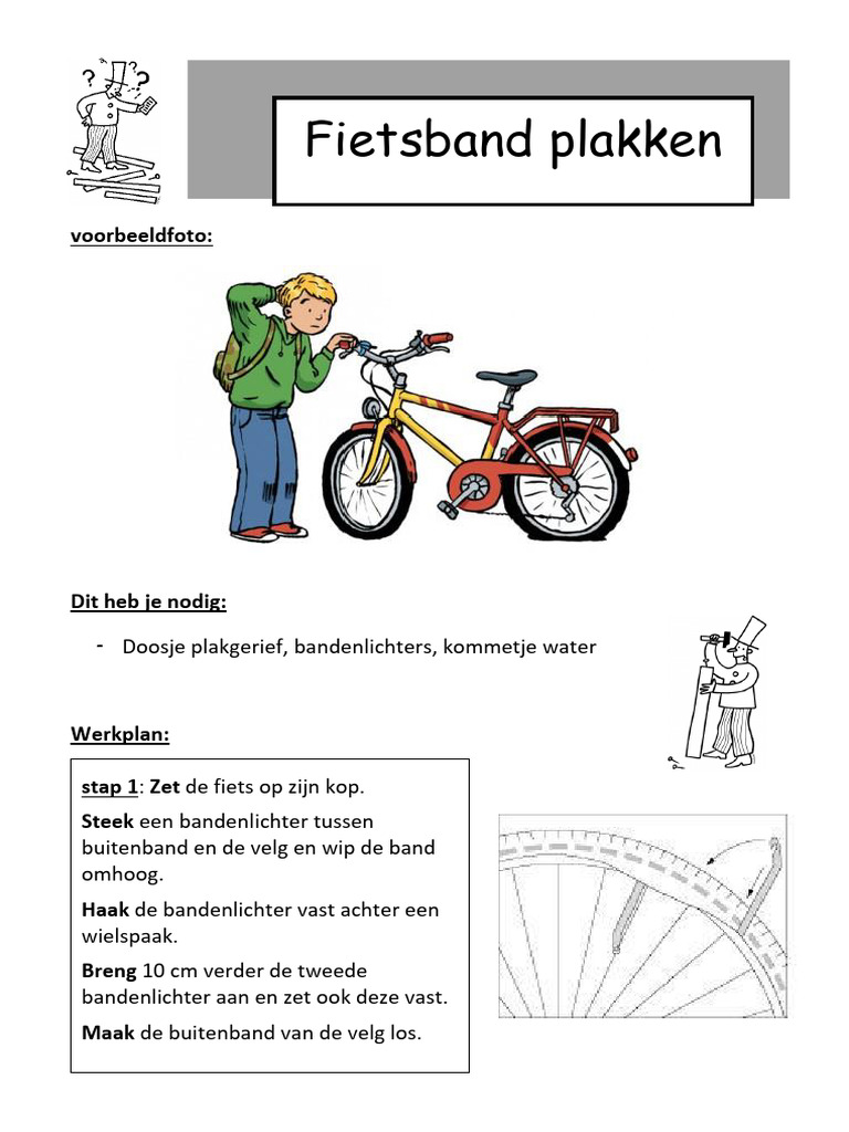 Fietsband Plakken | PDF