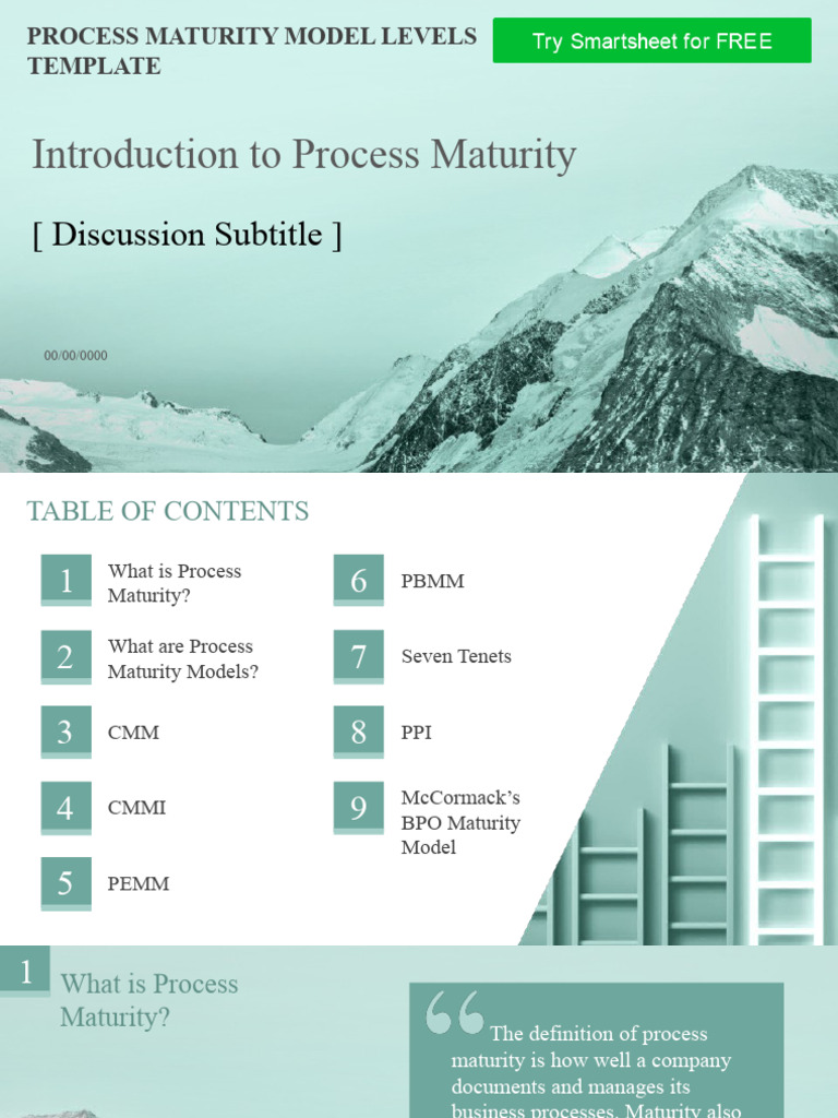 IC Process Maturity Model Levels Template 11574 PowerPoint | Download ...