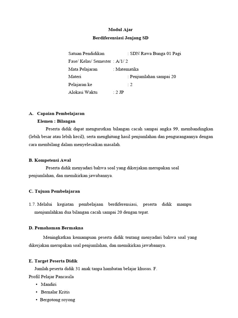 RPP Rima Rahmawati | PDF