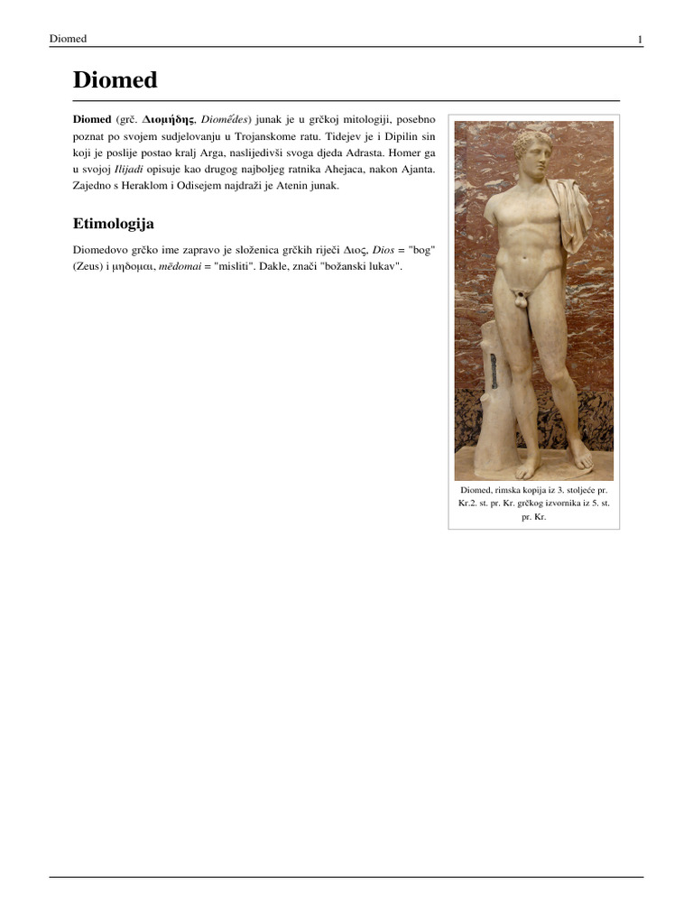 Diomed | PDF