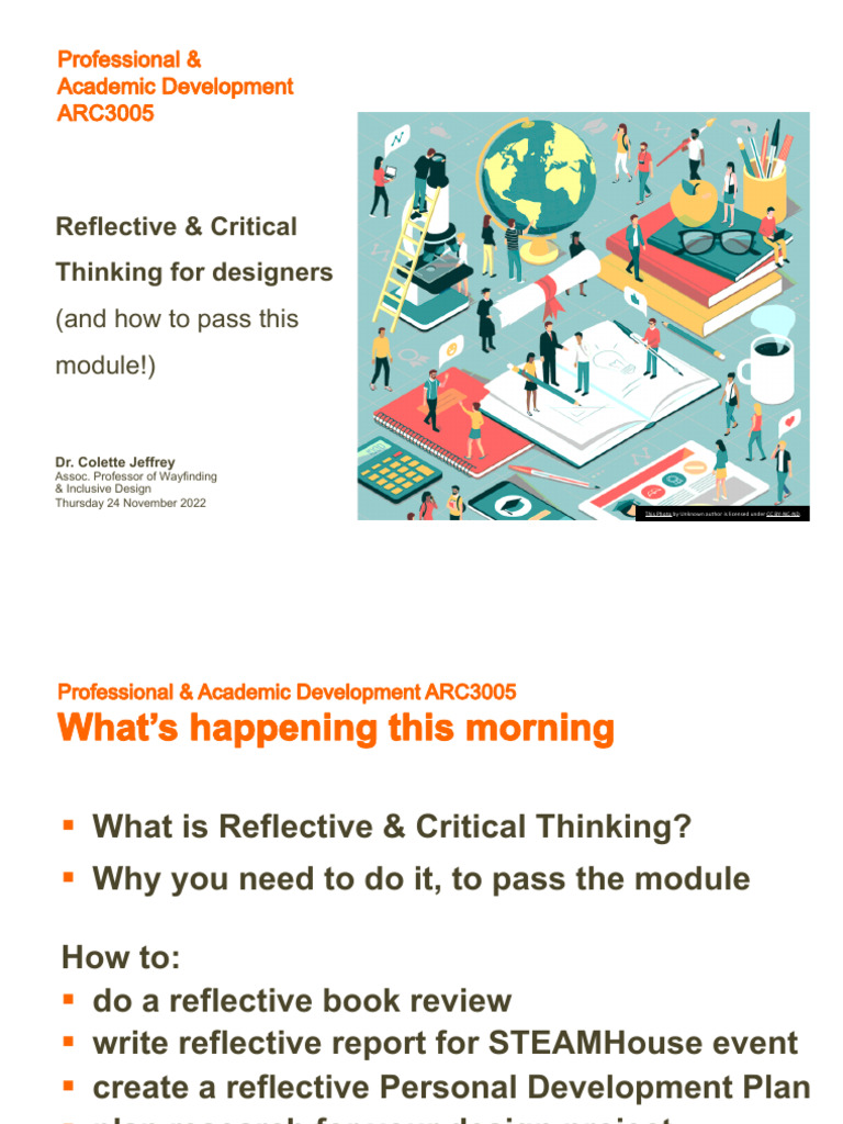 PAD Reflective Thinking ColetteJeffrey | PDF