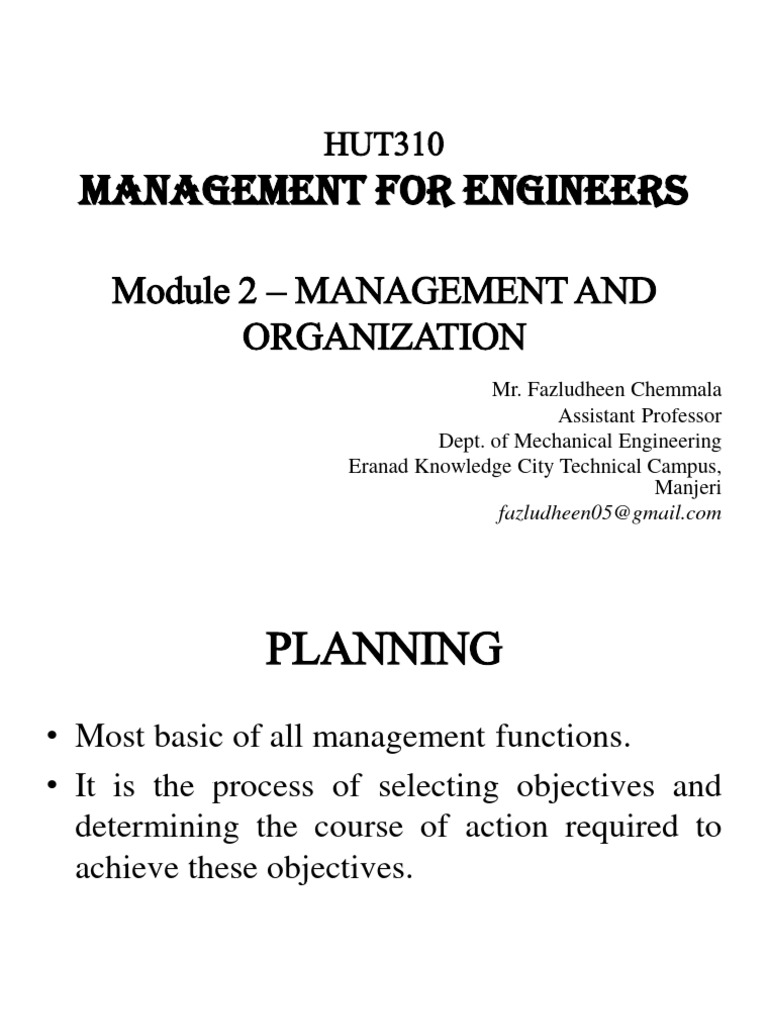 Mfe - Module 2 | PDF | Organizational Structure | Leadership